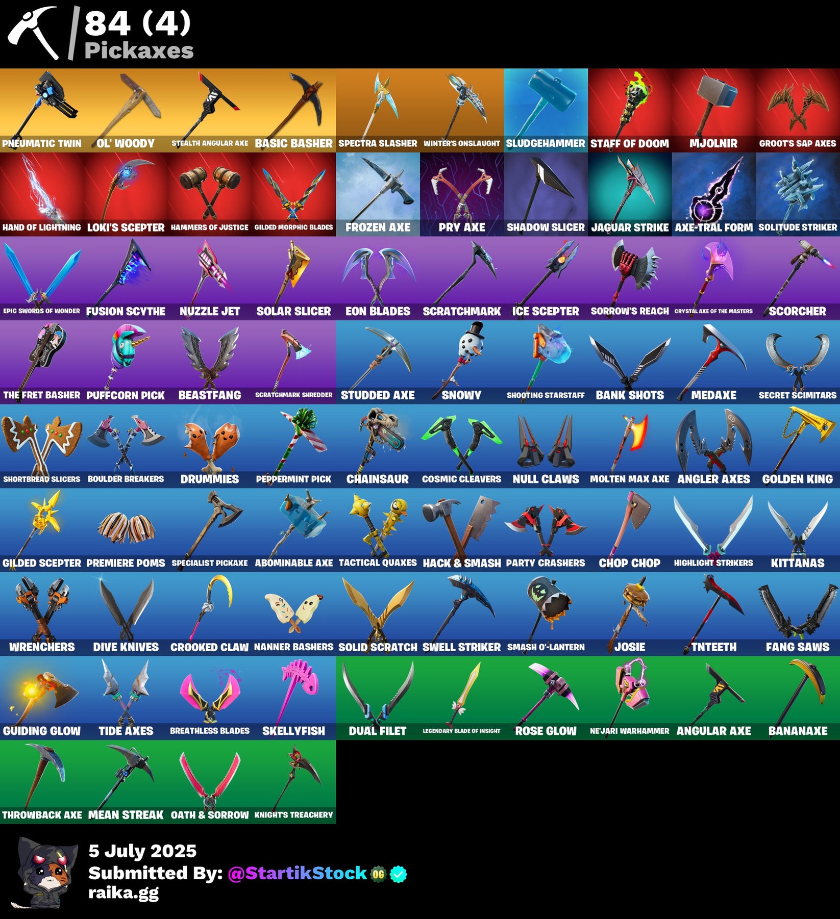 [PC] 98 skins | OG STW | Stealth Reflex | Blue Team Leader | Gold Mida ...