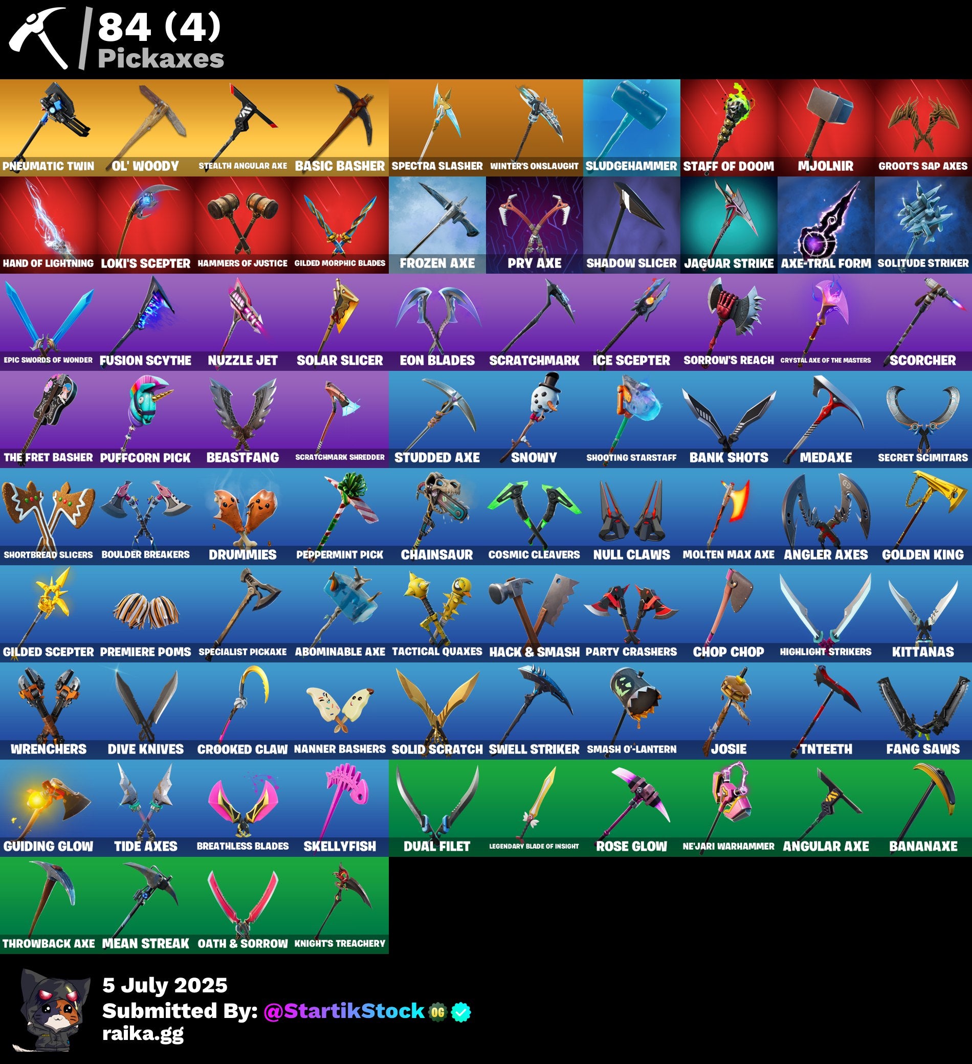 [PC] 98 skins | OG STW | Stealth Reflex | Blue Team Leader | Gold Mida ...